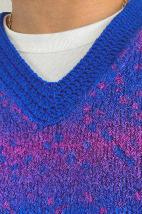 Pull Léon bleu